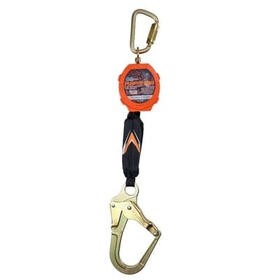 Pygmy Hog 11 ft Self Retracting Lifeline With Snap/Peri/Rebar Hooks