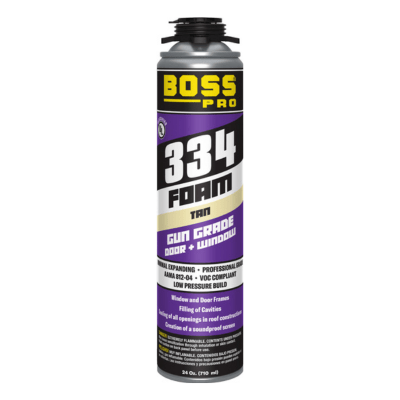 Boss 334 - Window and Door Gun Foam -24oz - (Box of 12) -Shop Now ...