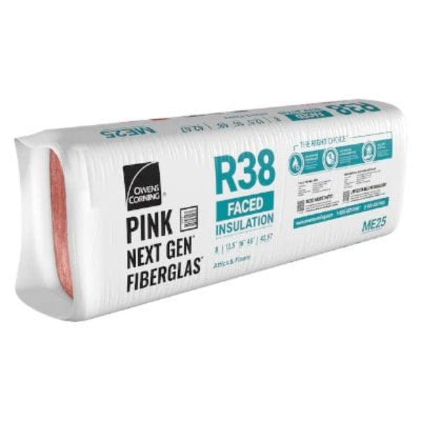 Owens Corning R-38 Insulation FSK Faced Flame Spread 25 - All Sizes ...