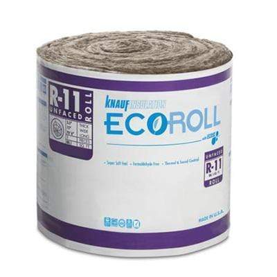Knauf Ecoroll R-11 Unfaced Insulation Roll - Shop Now – Insulation4US