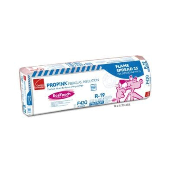 Owens Corning R-19 Insulation FSK Faced Flame Spread 25 Extended ...