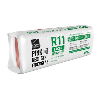 Owens Corning R- 11 Kraft Faced Fiberglass Insulation Batt - Shop Now ...
