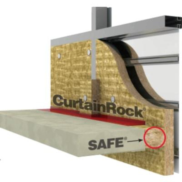 Rockwool Unfaced Insulation Board CurtainRock 40 - Buy Now – Insulation4US