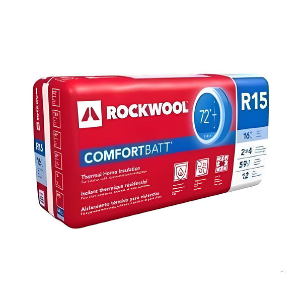 Rockwool Comfortbatt R15 Stone wool Insulation | Roxul – Insulation4US