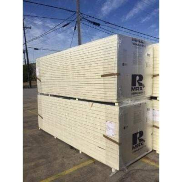 RMax Thermasheath 4ft x 8ft Polyiso Rigid Foam Insulation Board - All ...
